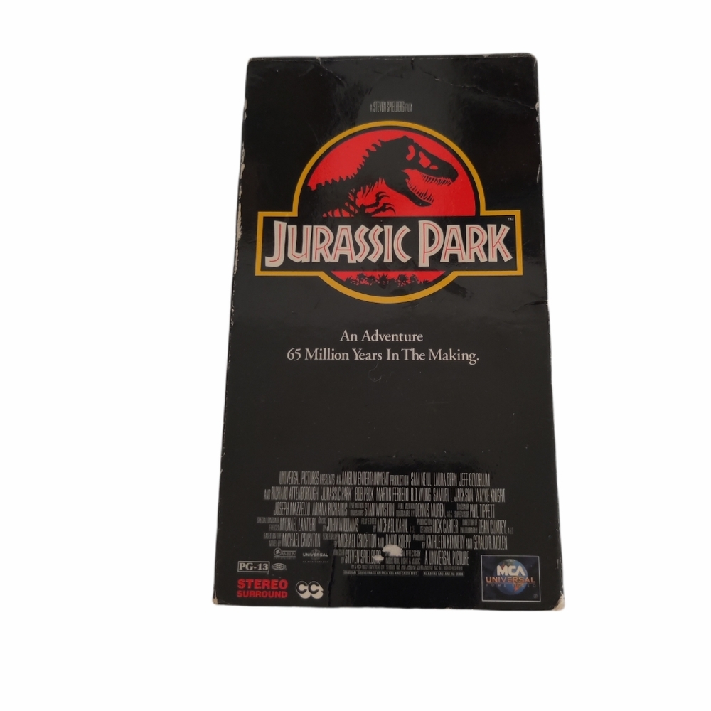 Jurassic Park By Steven Spielberg (Vhs, 1993) - Gem